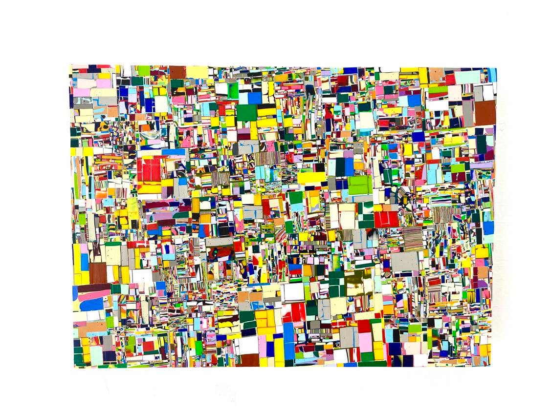 Ikeda Kosuke “The Picture #17 (Michael Jackson Pollock)” | Artworks | ART OSAKA 2025